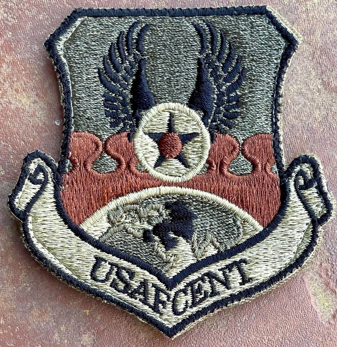 USAF Central Command Patch Velcro Back - Etsy