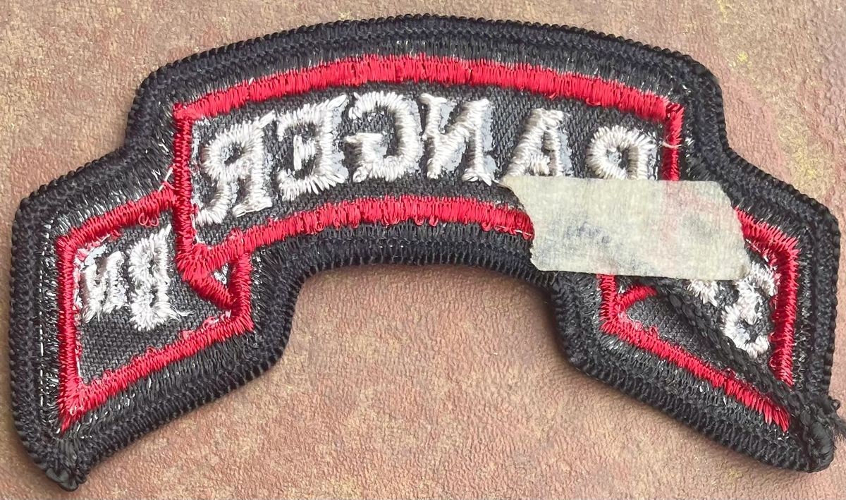 US Army 3rd Ranger Battalion Scroll Color Merrowed Edge - Etsy