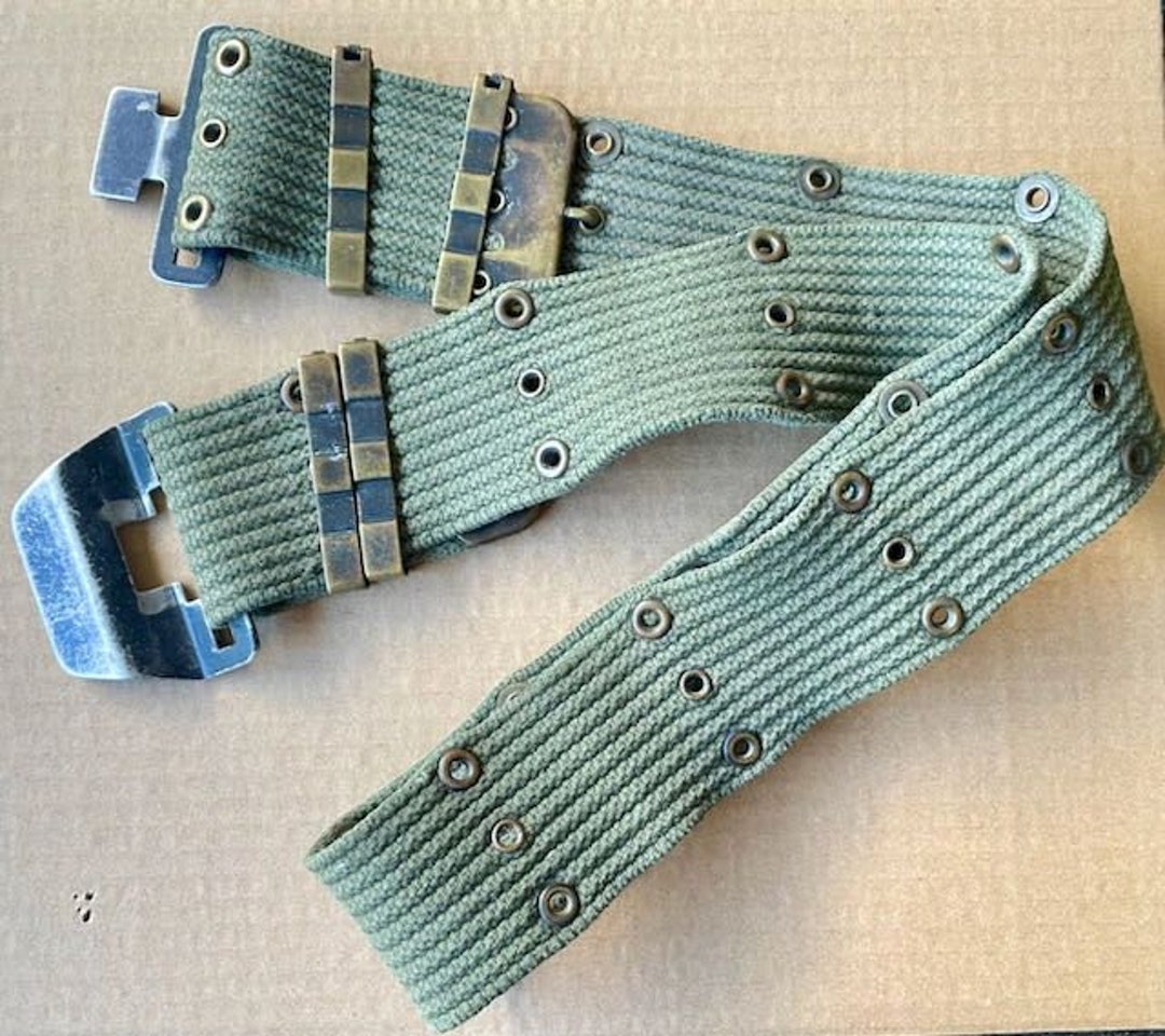 US Army M1967 Individual Equipment Belt With Davis Buckle - Etsy