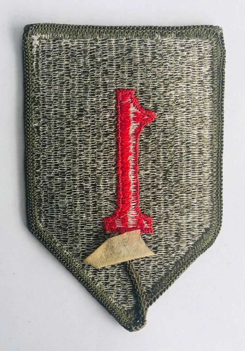 US Army 1st Infantry Division Color SSI Shoulder Patch - Etsy