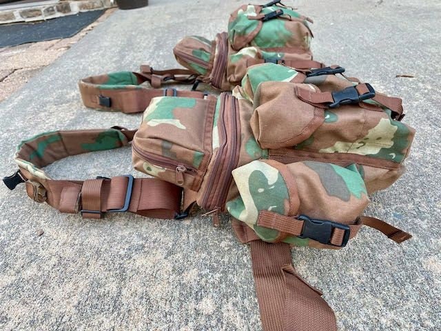 South Africa SANDF Paratroop Webbing African Warrior S2000 - Etsy Australia