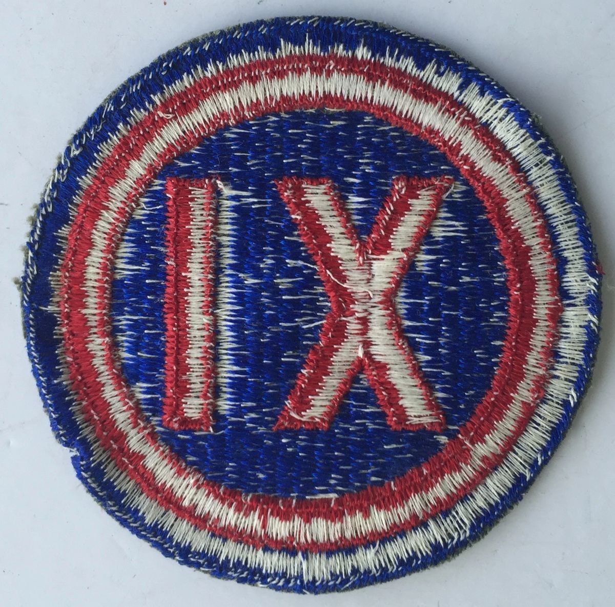 US Army IX Corps 2nd Issue Color SSI Shoulder Patch - Etsy