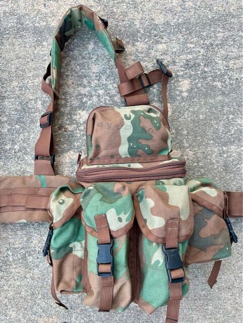 South Africa SANDF Paratroop Webbing African Warrior S2000 - Etsy Australia