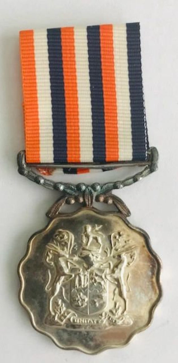 South Africa UDF Union Medal for Long Service Full Size - Etsy