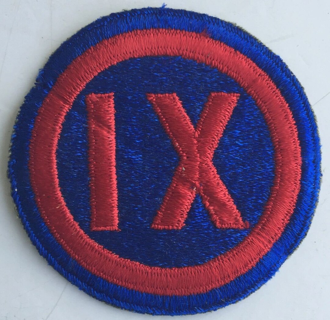 US Army IX Corps 2nd Issue Color SSI Shoulder Patch - Etsy
