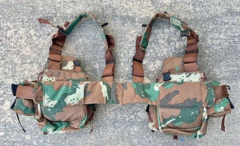 South Africa SANDF Paratroop Webbing African Warrior S2000 - Etsy Australia