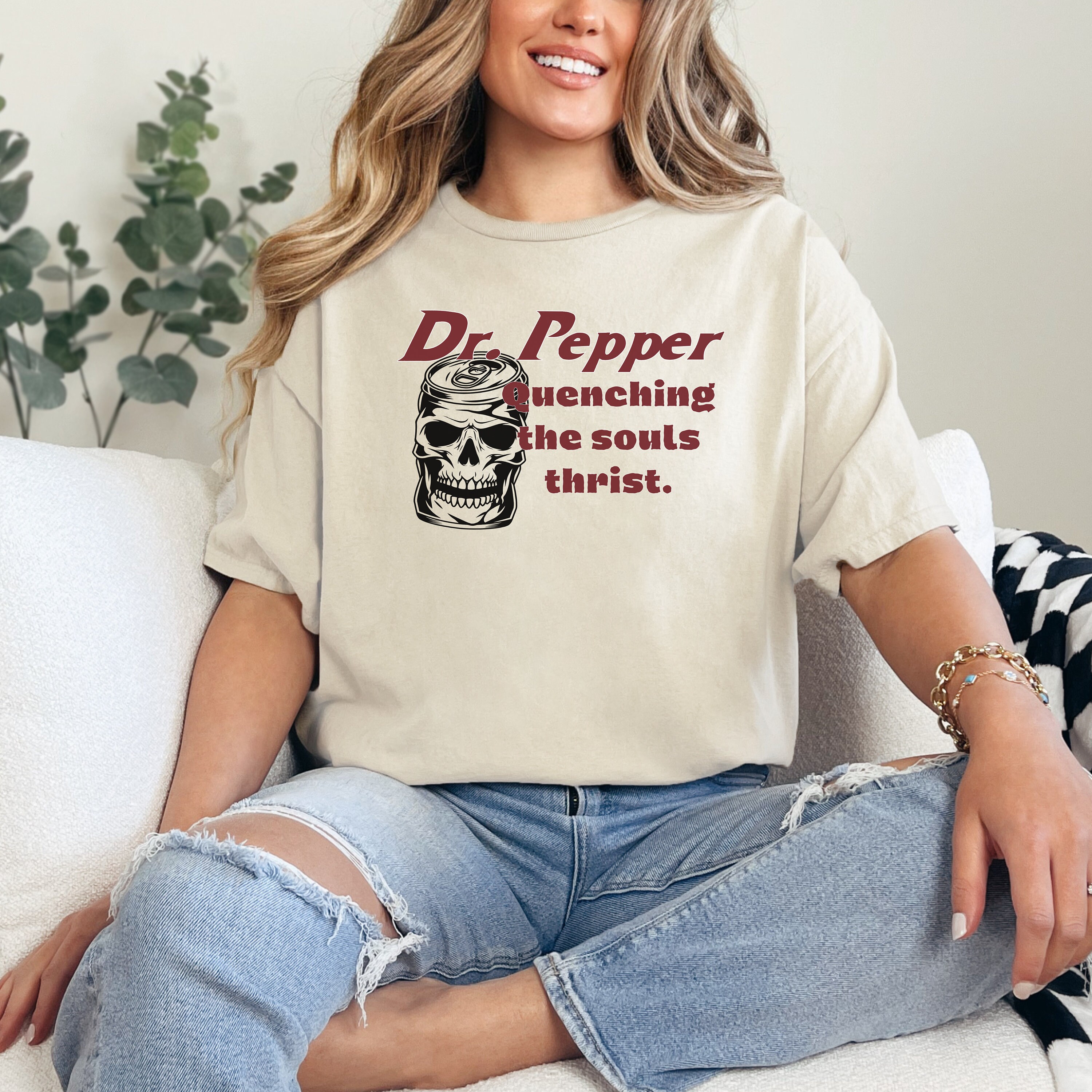 Dr. Pepper Shirt, Dr. Pepper Lover, Dr. Pepper Soda Shirt, Skull Lover ...