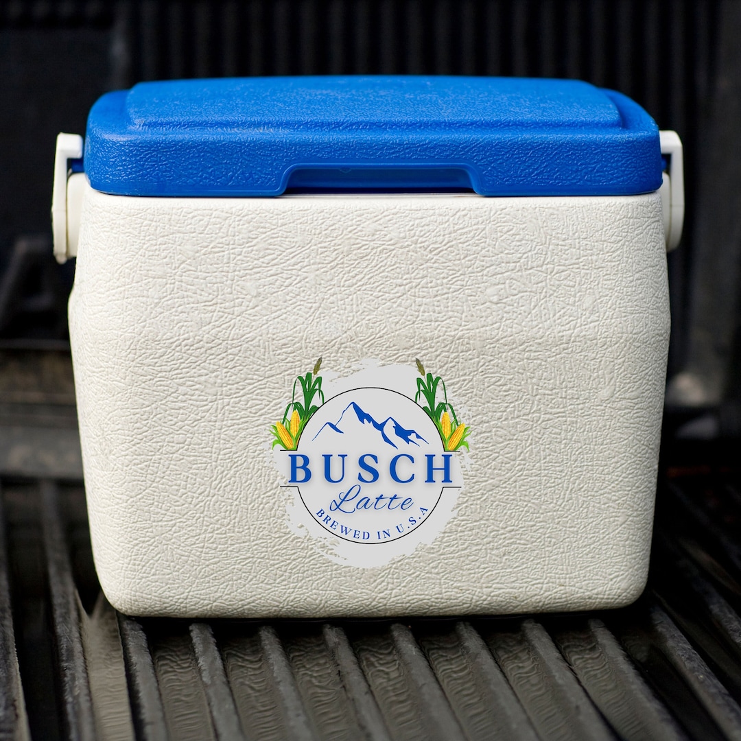 Busch Light Sticker, Busch Latte Sticker, Beer Sticker, Waterbottle ...