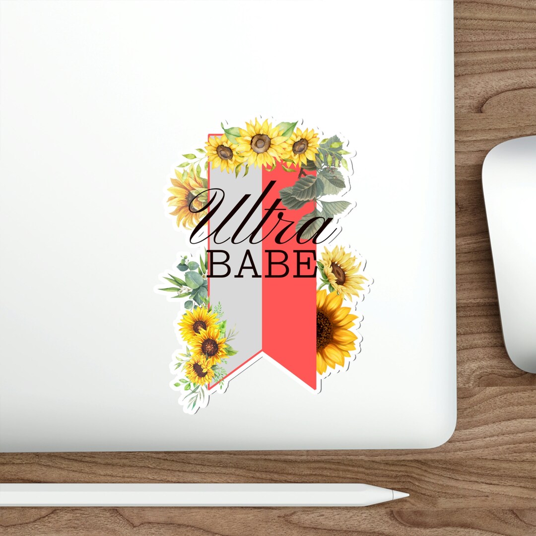 Michelob Ultra Sticker, Ultra Babe Sticker, Beer Babe Die-cut Sticker ...