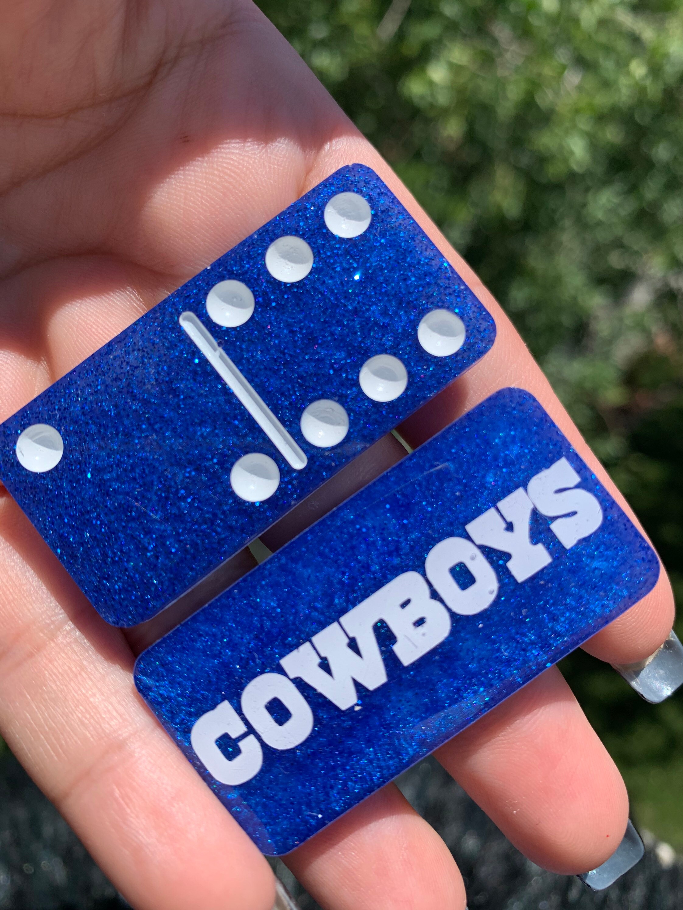 Cowboys,raiders and 49ers Domino Set - Etsy