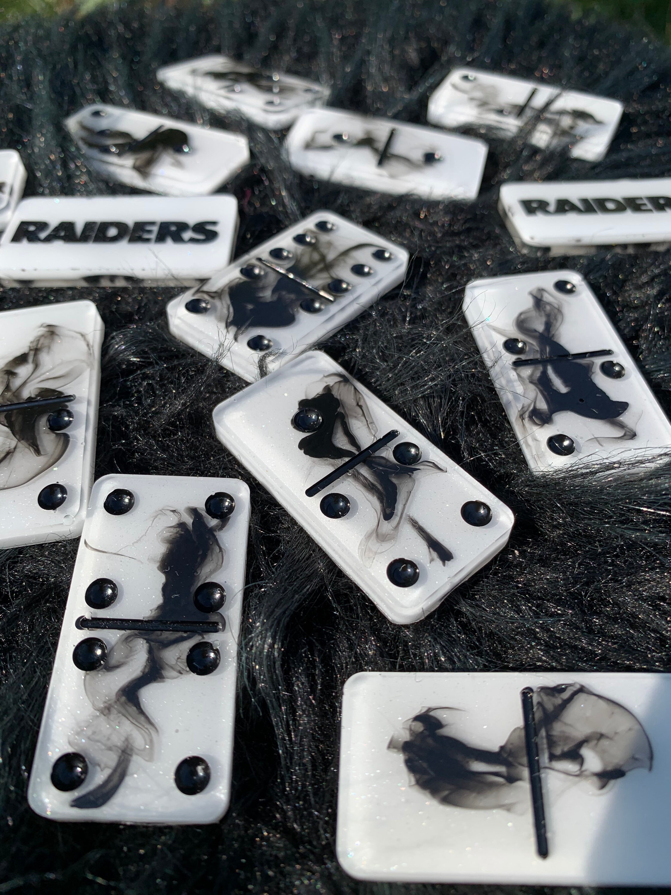 Cowboys,raiders and 49ers Domino Set - Etsy