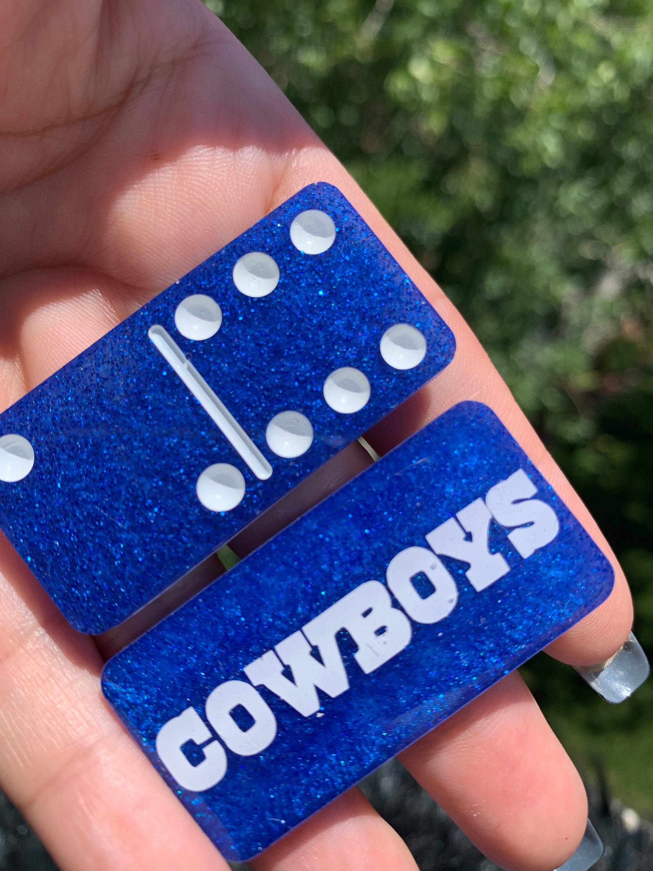 Cowboys,raiders and 49ers Domino Set - Etsy