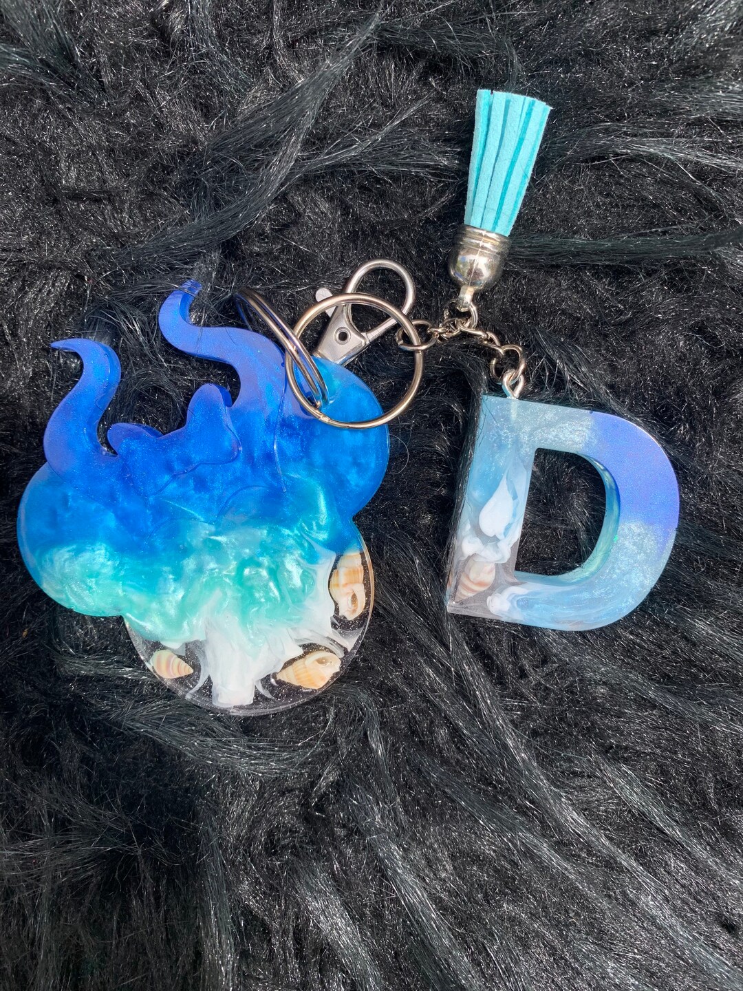 Disney Keychain Set/ Handmade Keychain/ Personalized Set/ Gifts for Her ...