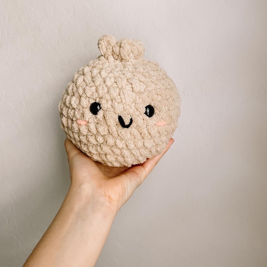 Crochet Dumpling Plushie - Etsy