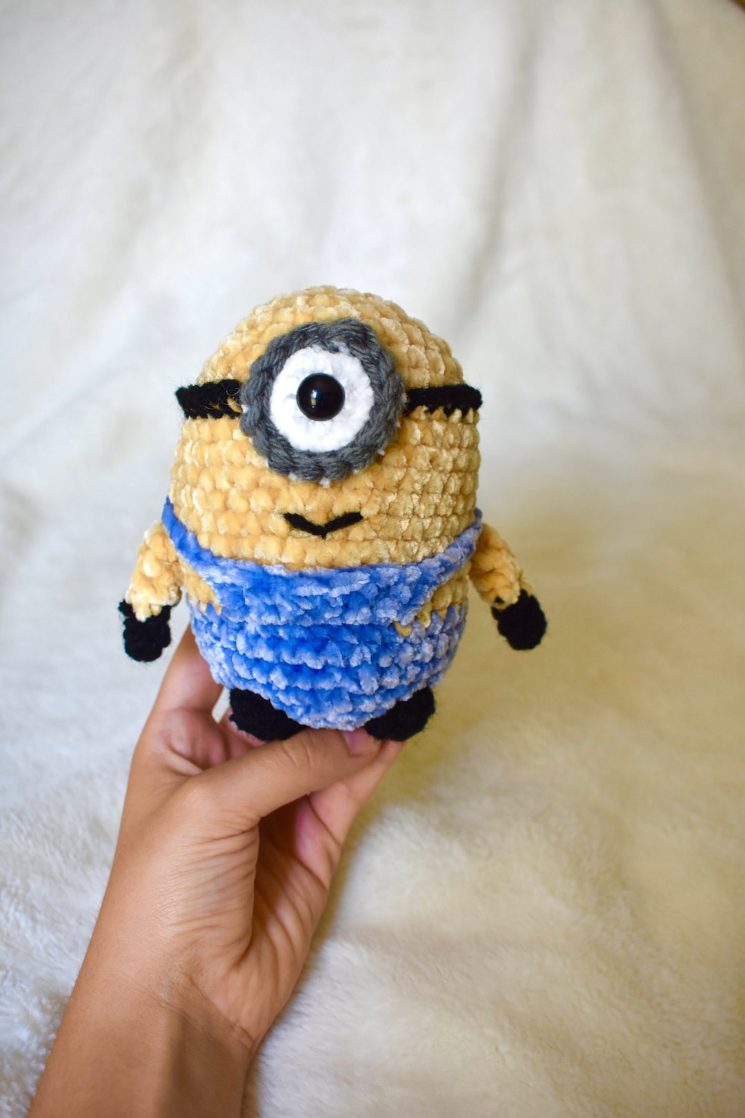 Crochet Minion Plushie - Etsy