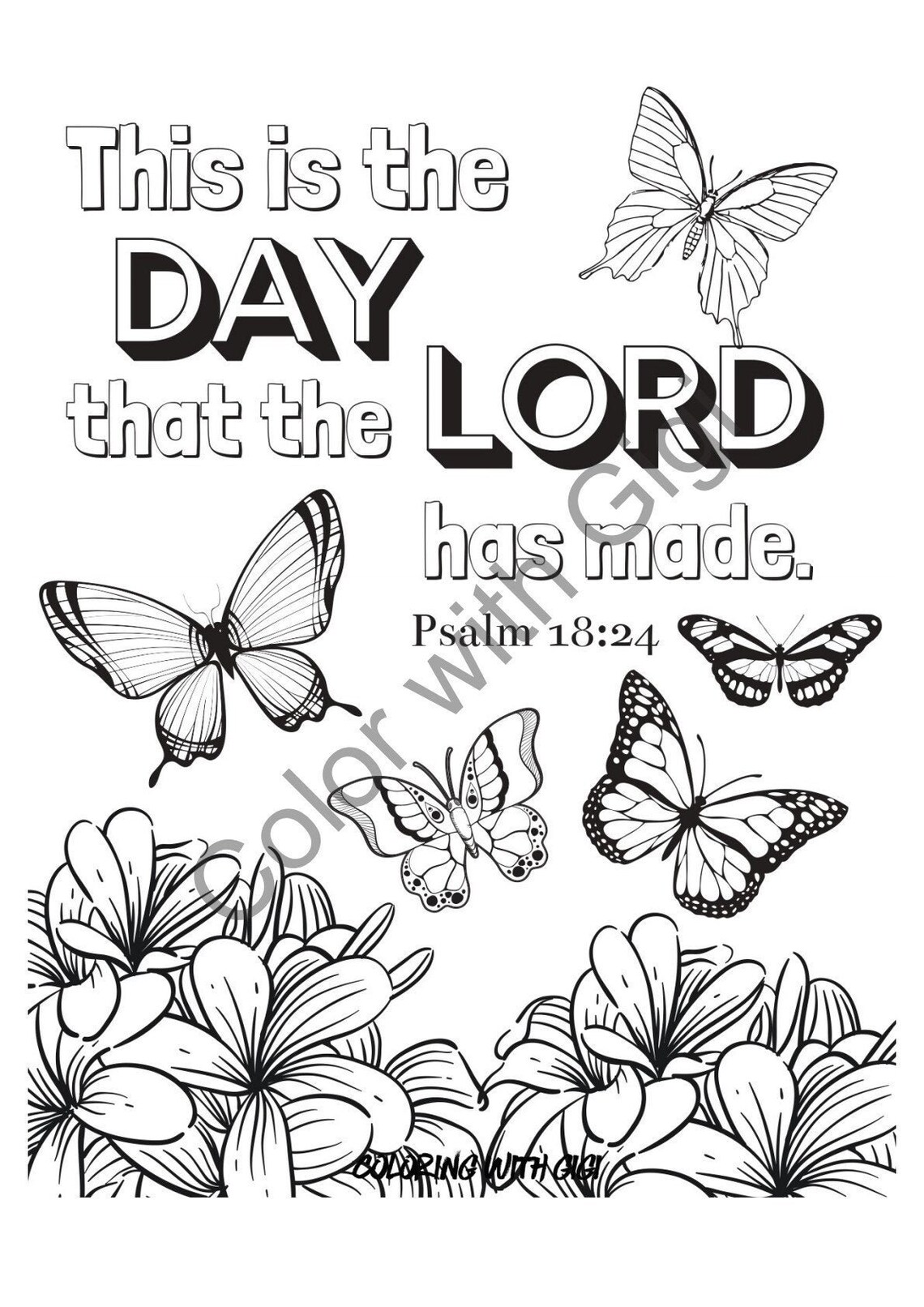 10 Beautifully Illustrated Bible Verses Digital Download | Etsy