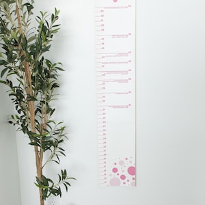 Pink Ride Height Growth Chart Disneyland OR Disneyworld - Etsy