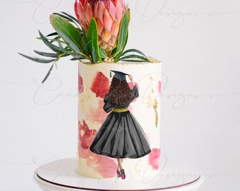 Edible Graduation Cake Topper - Etsy