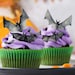 Printable Bat Cut-up Cake Pattern to Create a Bat Shaped Cake / Cut up ...