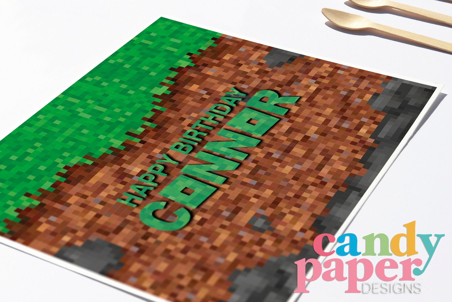Video Game Pixels Edible Cake Topper Gamer Birthday Cake | Etsy