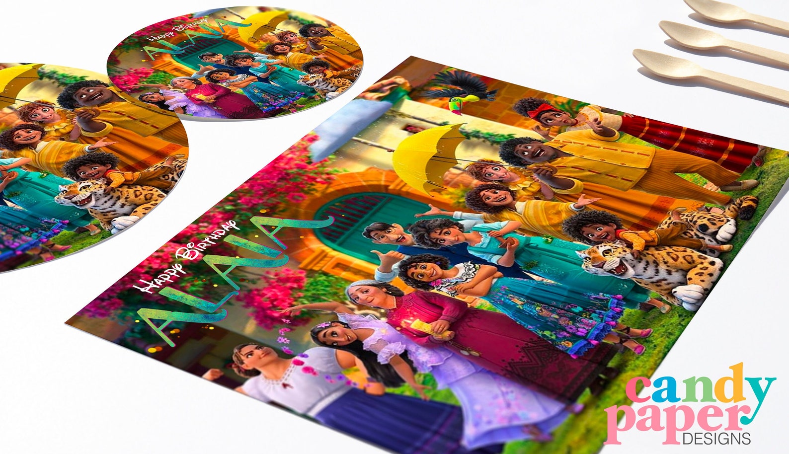 Encanto Edible Cake Topper Edible Cake Topper Edible Image - Etsy