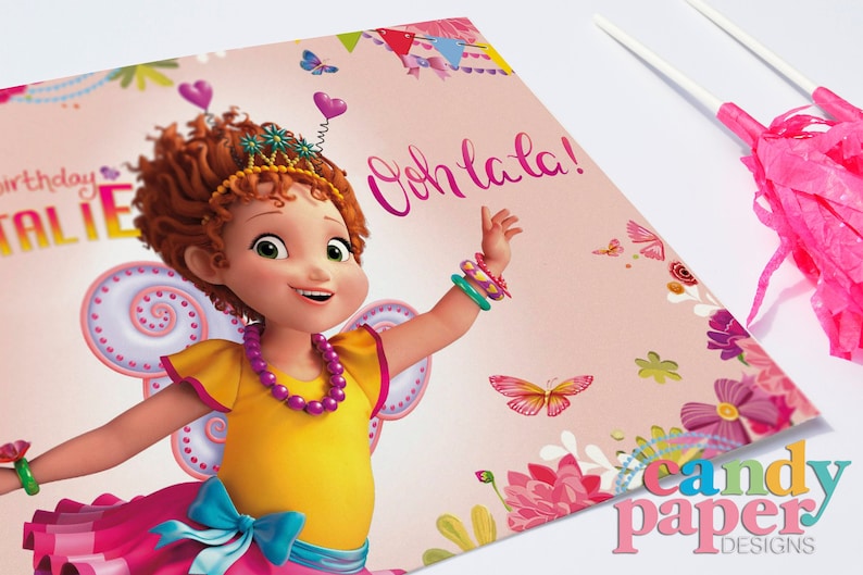 Fancy Nancy Edible Cake Topper Edible Topper Edible Image - Etsy