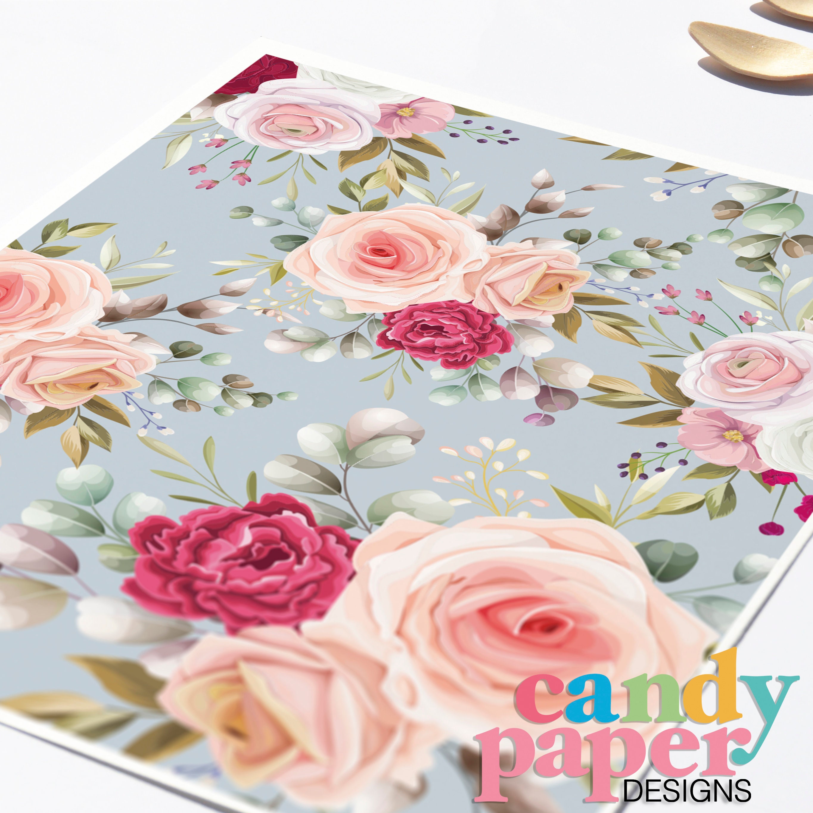 Vintage Roses Edible Cake Wrap Edible Cake Topper Edible - Etsy