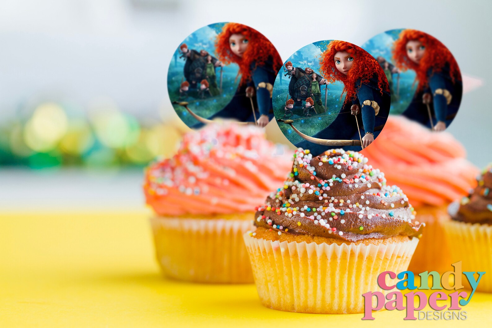 Brave Edible Topper Edible Cake Topper Edible Image Image - Etsy