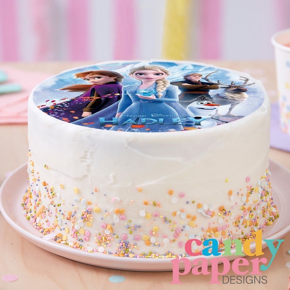 Frozen Edible Topper Edible Cake Topper Edible Image Image - Etsy