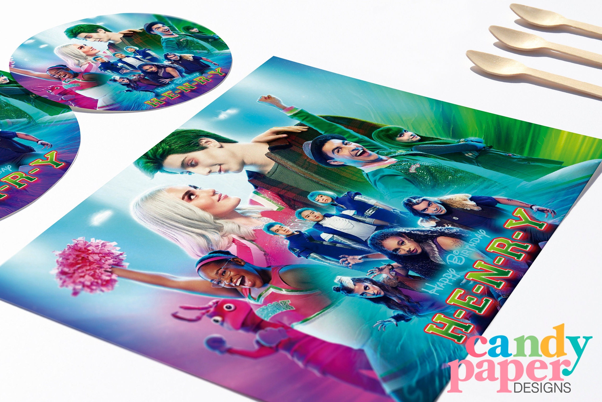 Zombies 3 Edible Topper Edible Cake Topper Edible Image - Etsy