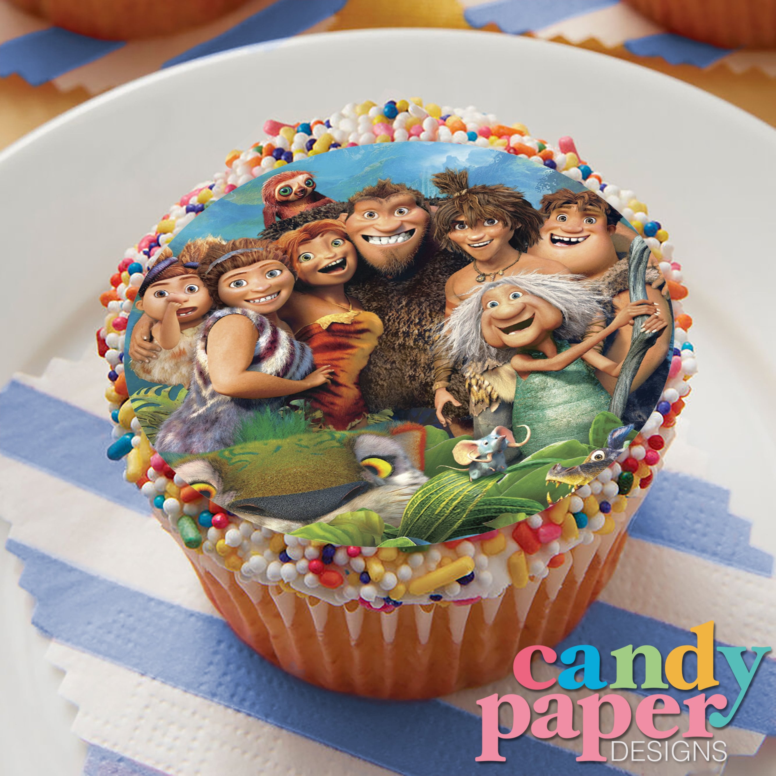 Croods Edible Topper Edible Cake Topper Edible Image Image - Etsy Ireland