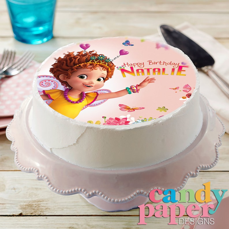 Fancy Nancy Edible Cake Topper Edible Topper Edible Image - Etsy