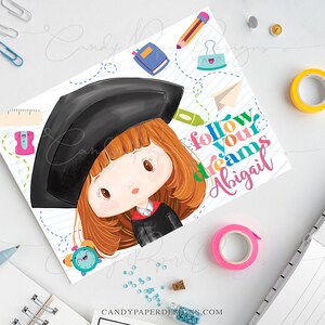 Custom Kids Graduation Edible Cake Topper, Graduation Edible Cake ...