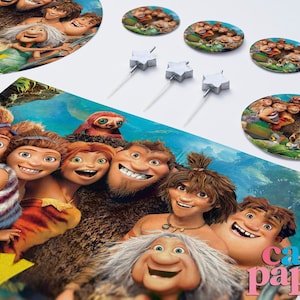 Croods Edible Topper, Edible Cake Topper, Edible Image, Image Edible ...