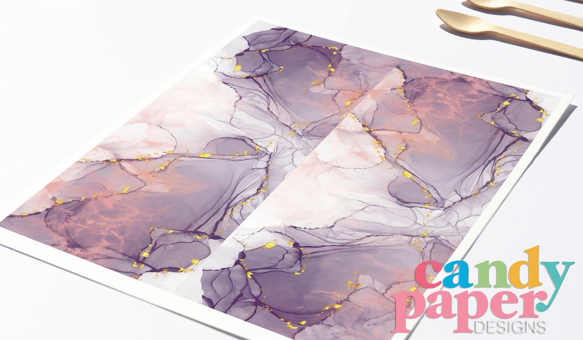 Marble Edible Cake Wrap Edible Cake Topper Edible Image - Etsy