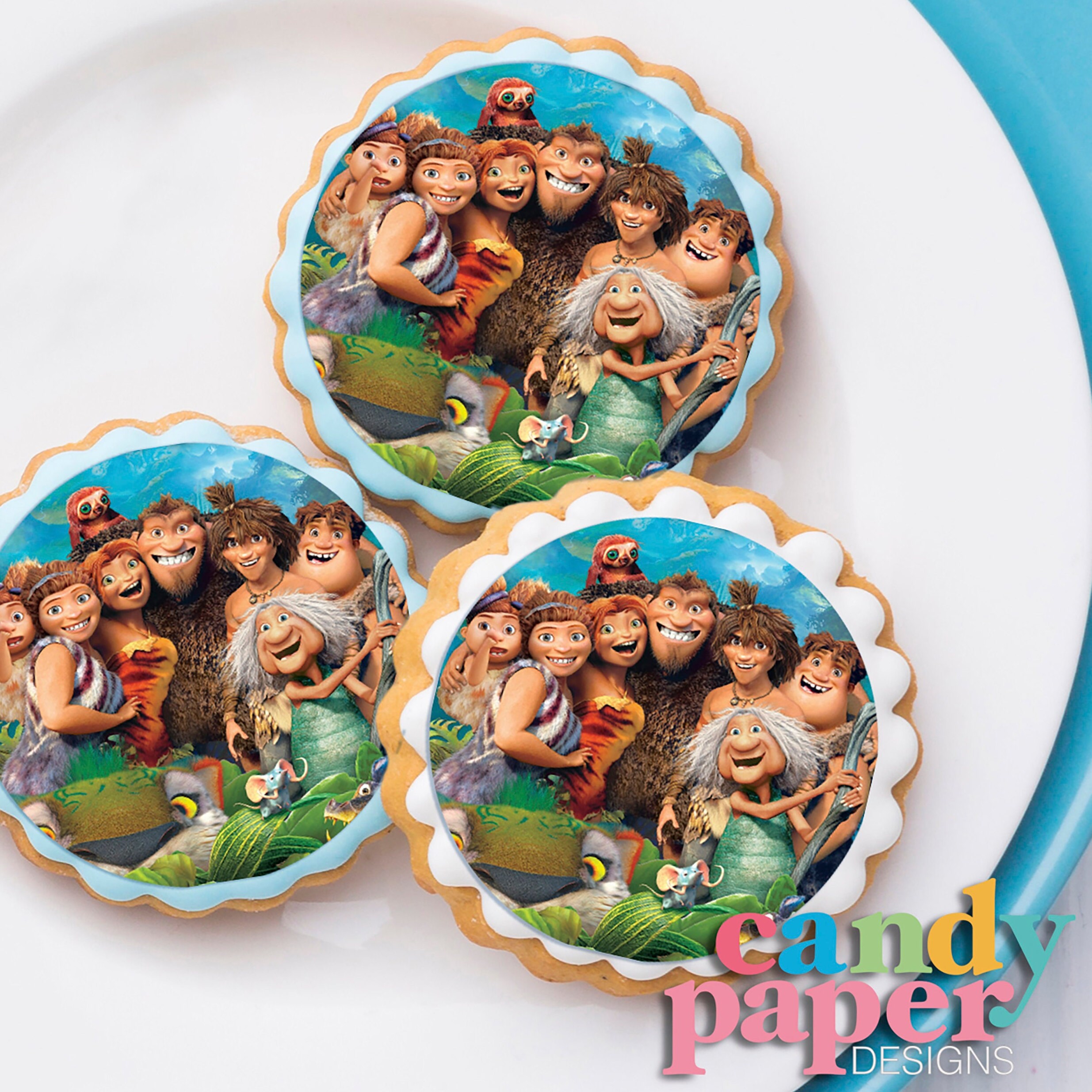 Croods Edible Topper Edible Cake Topper Edible Image Image - Etsy Ireland