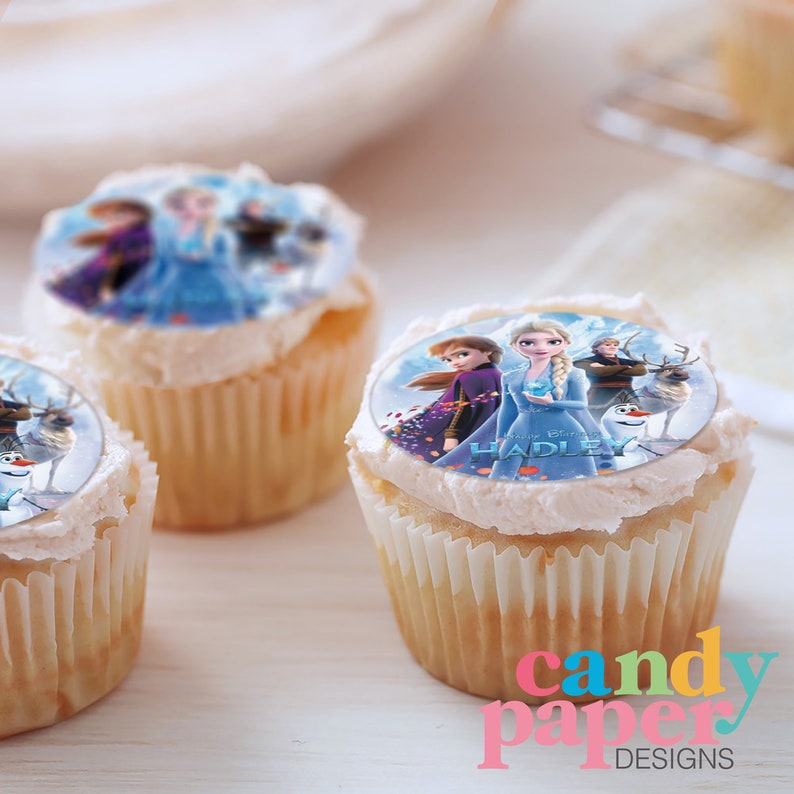 Frozen Edible Topper Edible Cake Topper Edible Image Image - Etsy