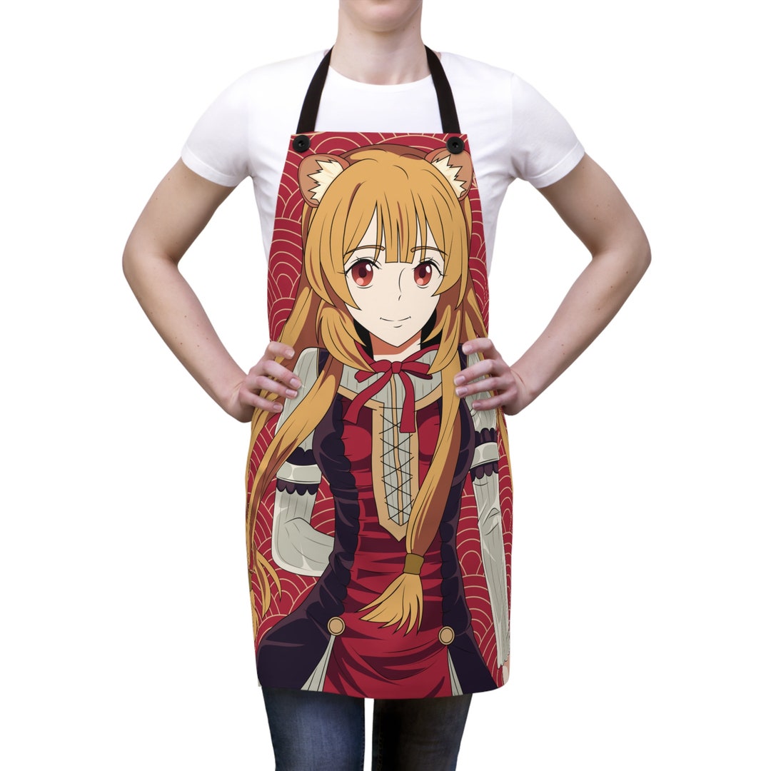 Tanuki Anime Hero Apron Kitchen V1 Chibi Anime Otaku Gift Kawaii ...