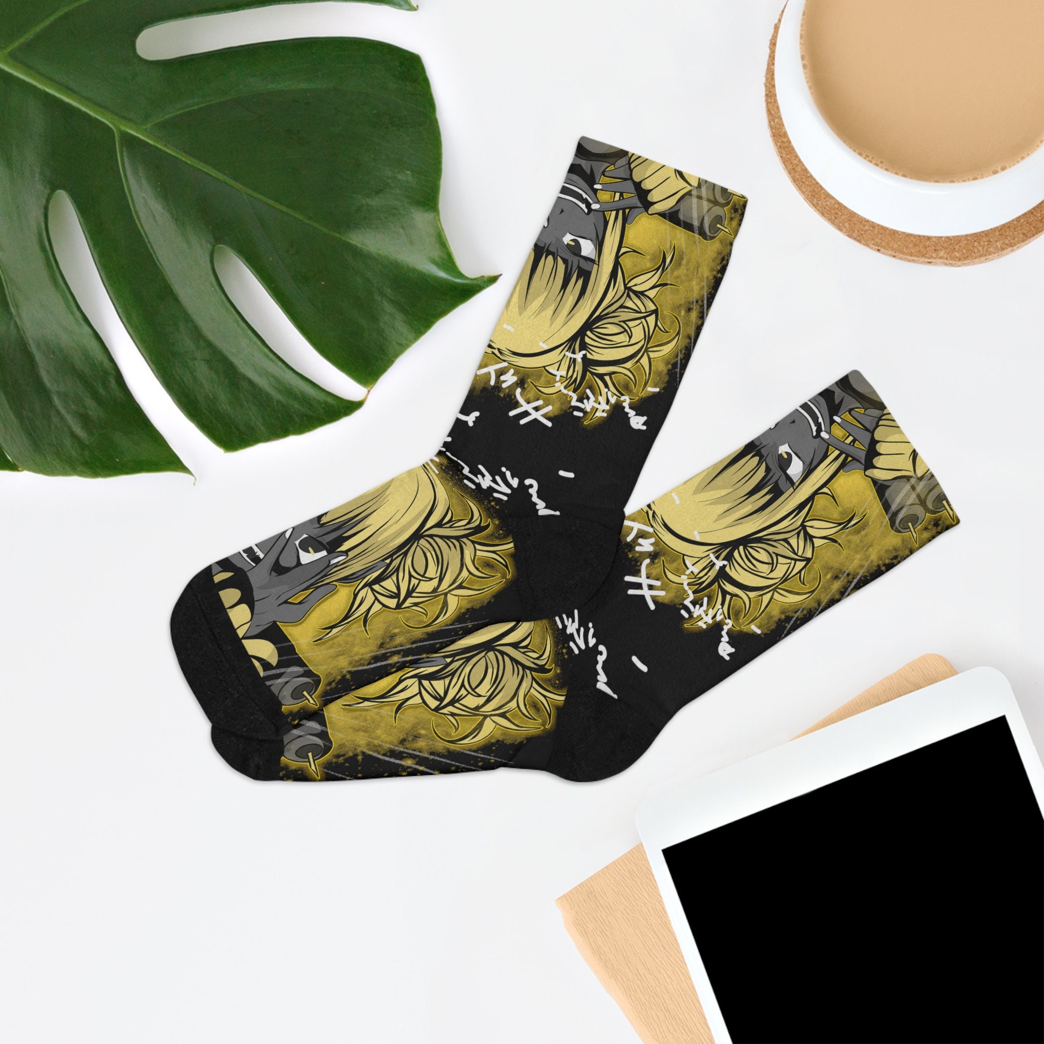 Himiko Yandere Anime Waifu Socks Xmas Chibi Anime Otaku - Etsy