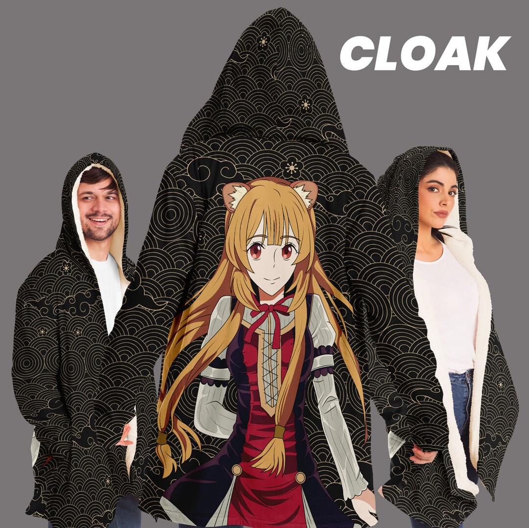 Tanuki Love Cloak V1 Waifu Anime Otaku Snug Oversized Cloak Holiday ...