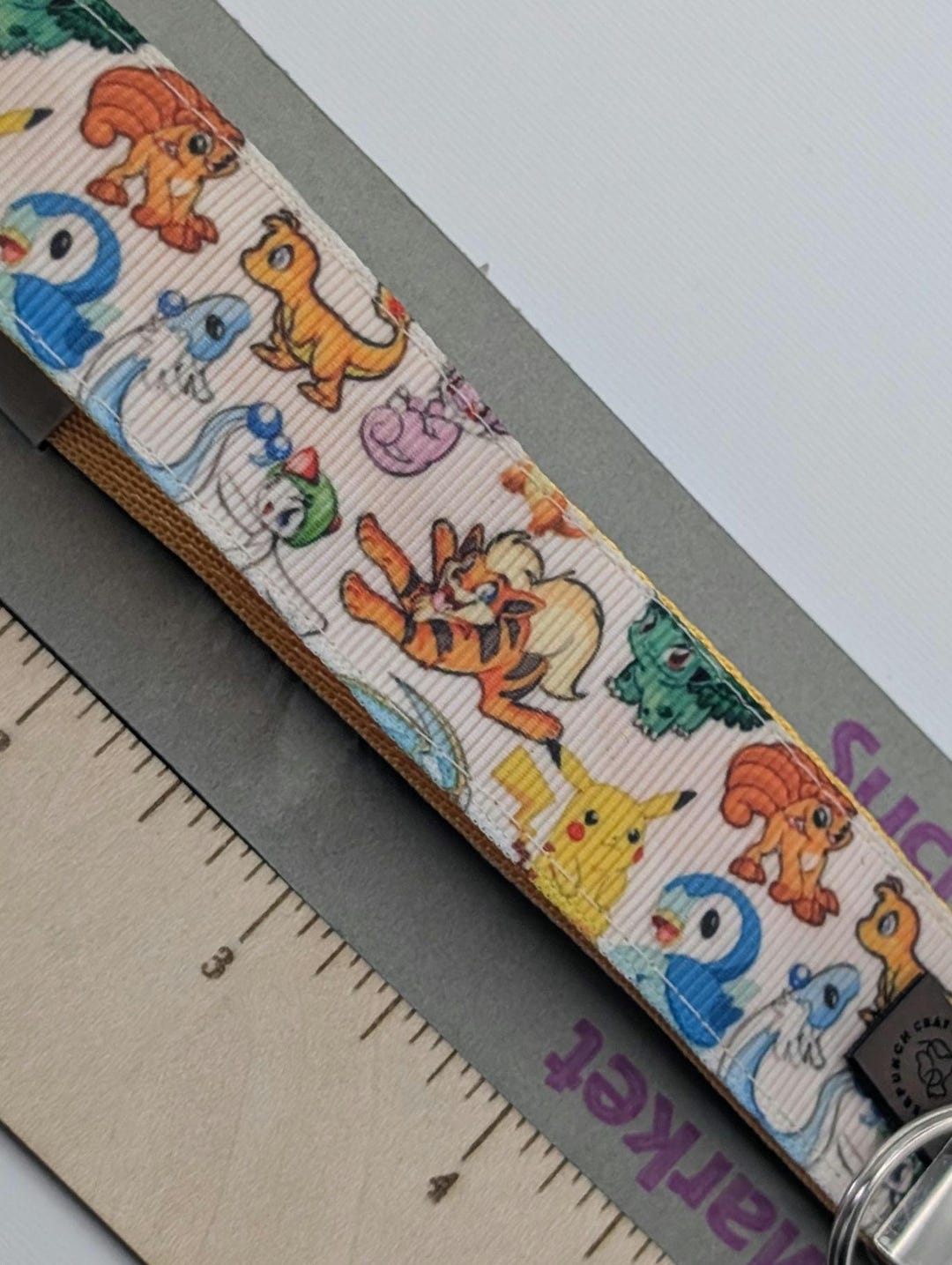 Pokemon Animal Evolution Inspired Wrist Key Fob - Only One! - Etsy
