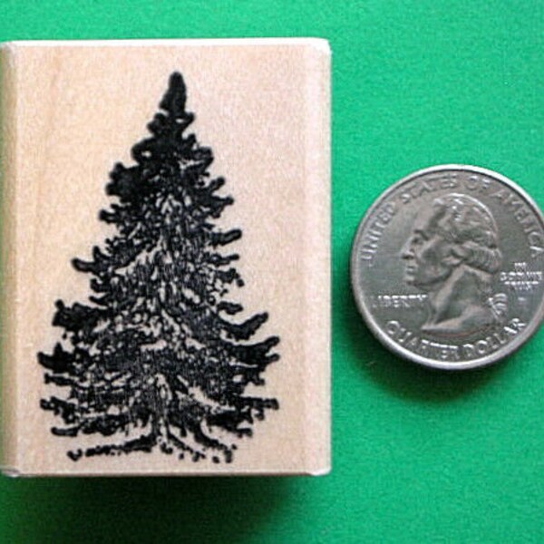 Pine Tree Stamp - Etsy