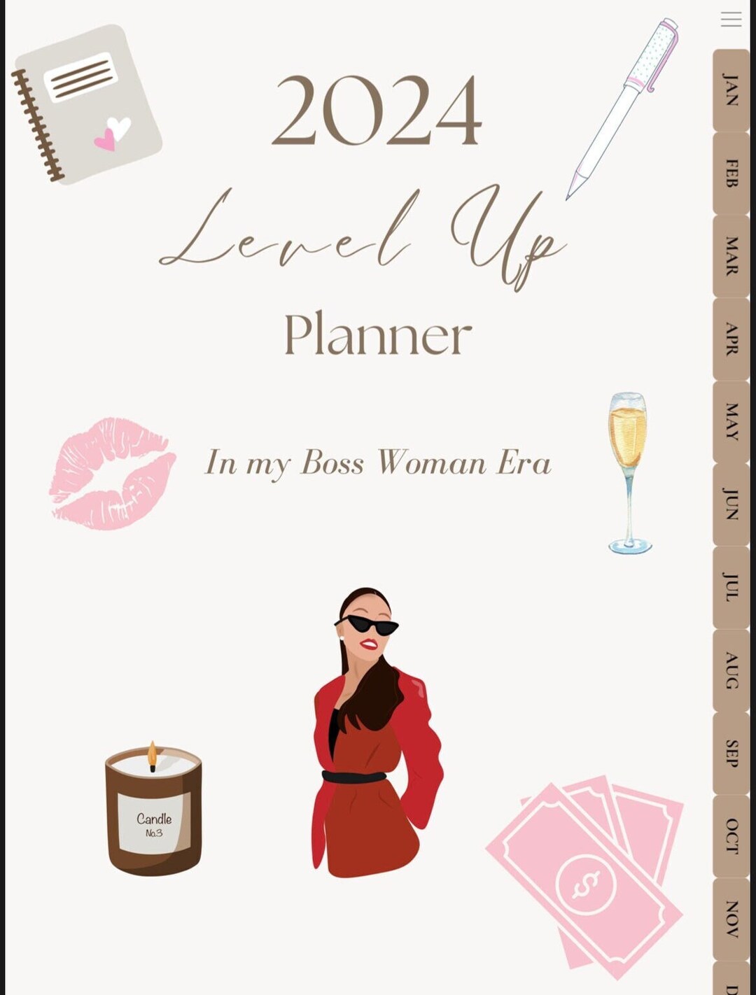 Boss Woman Planner - Etsy