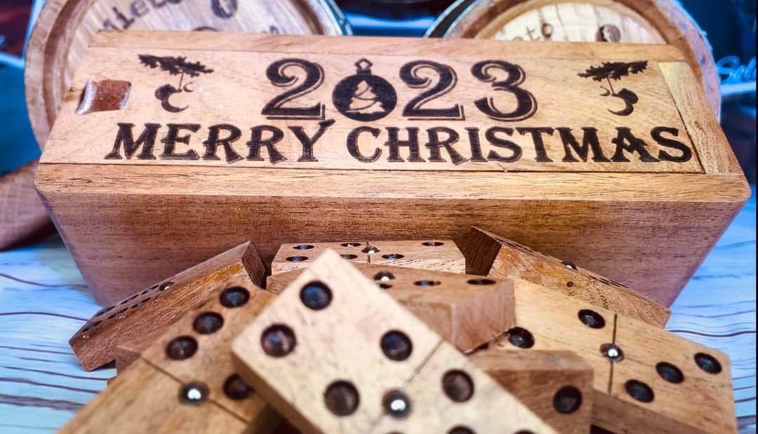 Wood Dominoes, Hand Made Dominoes, High Quality Wood, Engraved Gifts ...