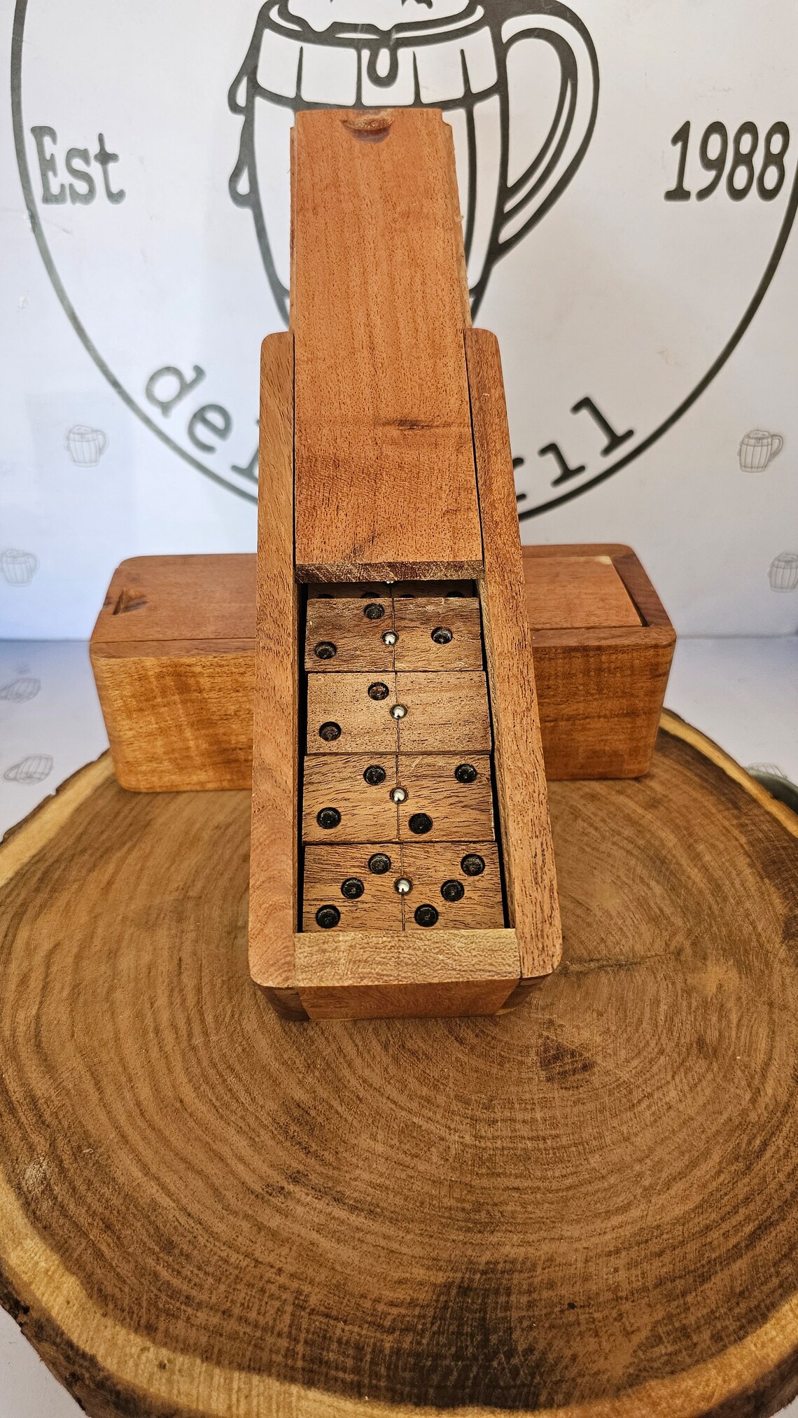 Wood Dominoes, Hand Made Dominoes, High Quality Wood, Engraved Gifts ...