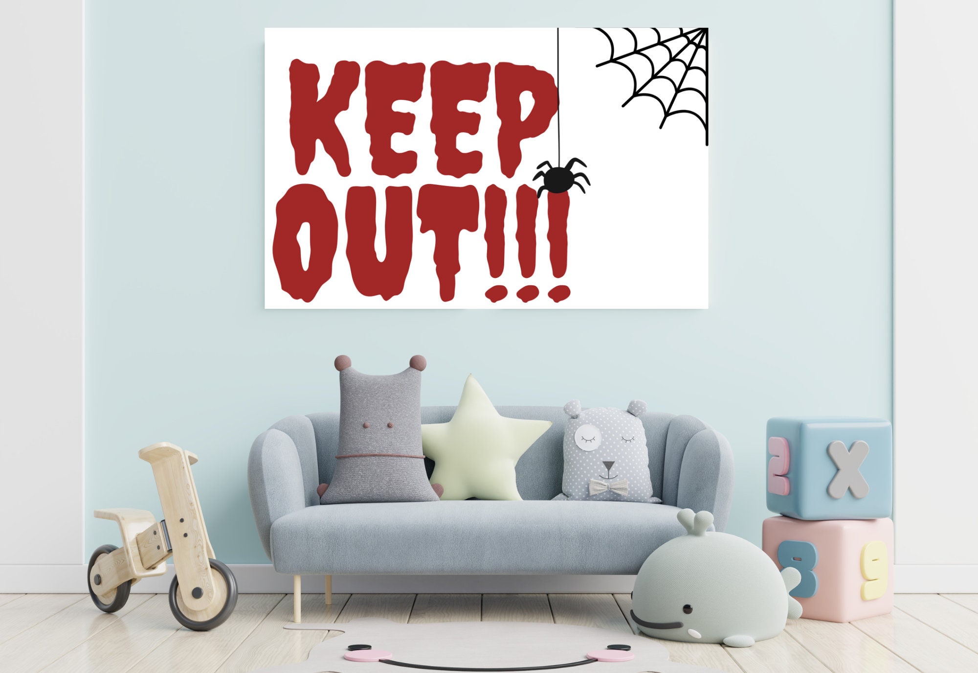 Keep Out Sign Boys Only Do Not Enter Warning Bedroom No Entry ...