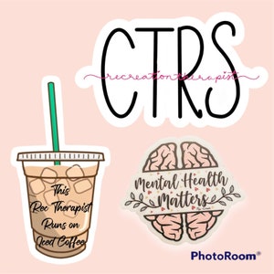 Recreation Therapy Stickers - Etsy