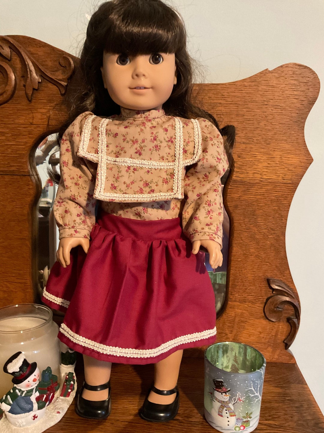 Samantha Style Doll Dress Fits for American Girl Dolls - Etsy