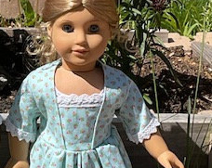 Colonial Style Doll Dress - Etsy