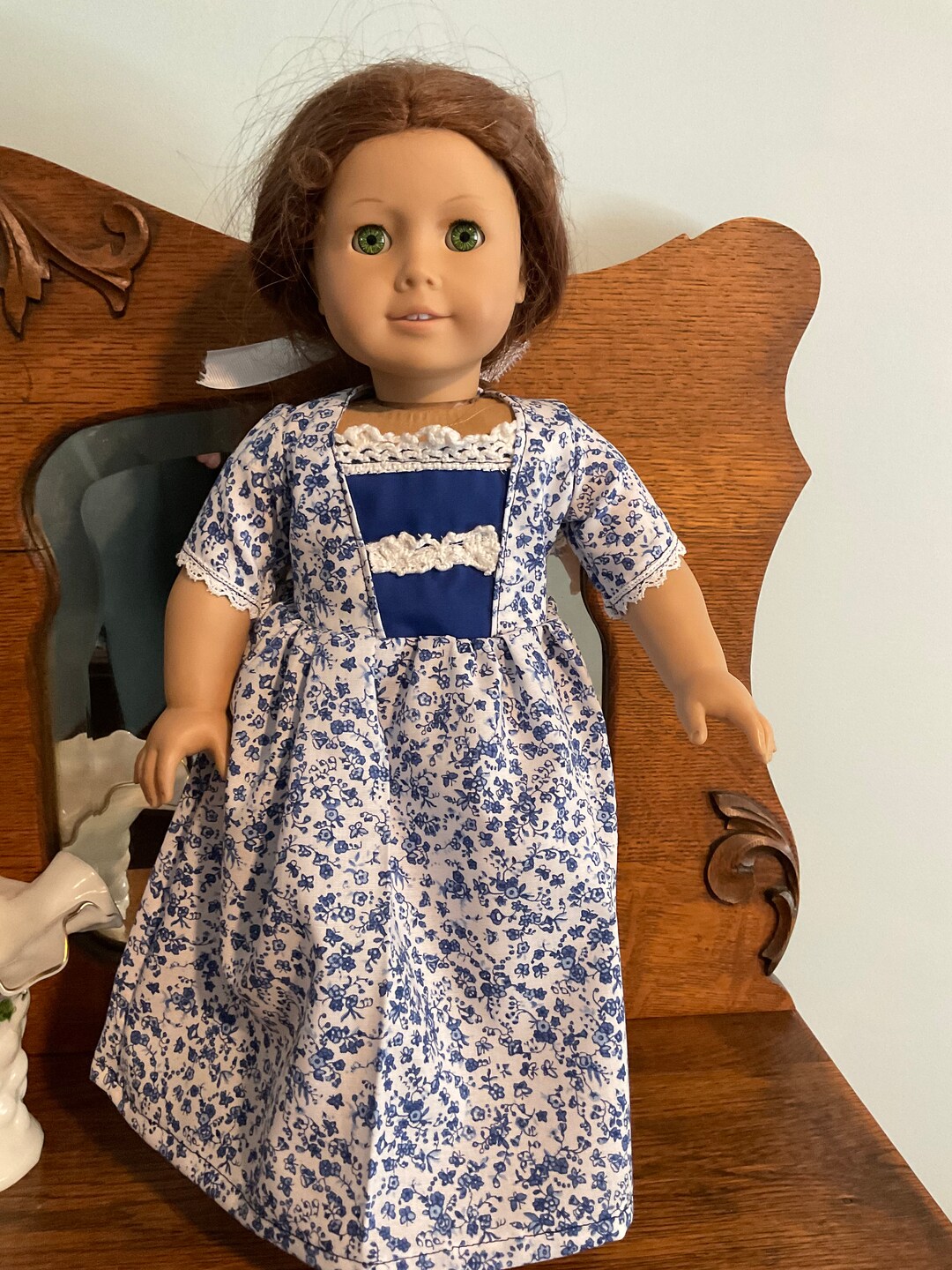 Colonial Style Doll Dress Fits For American Girl Dolls Etsy